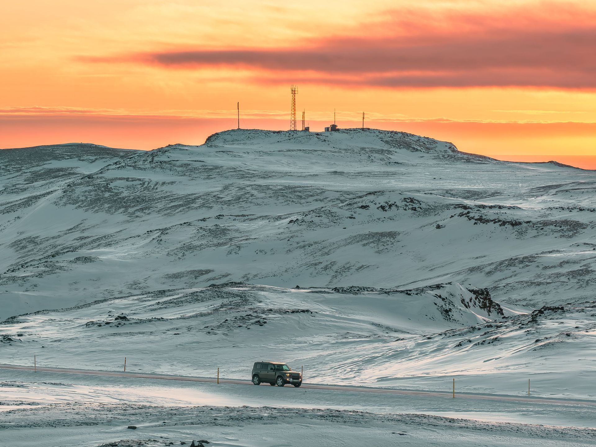 Top of the line SUVs | Off to Iceland